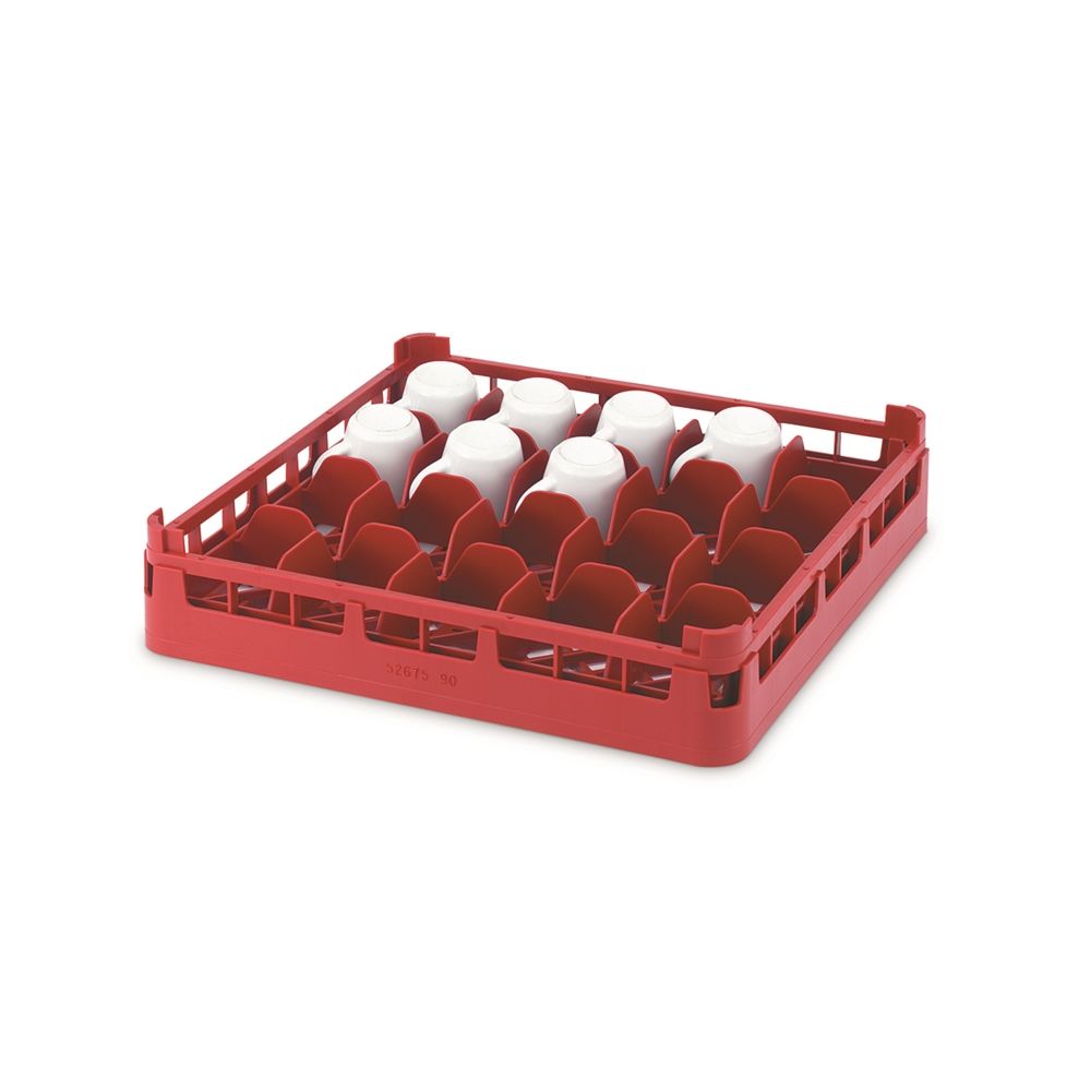 GuestSupply US | Cup Rack, 20-Compartment Medium, Specify Color