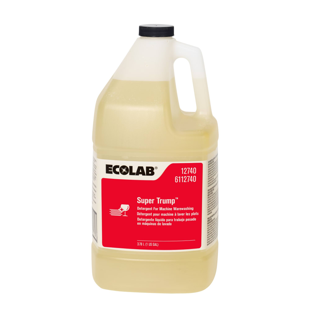 GuestSupply US | Ecolab® Super Trump Heavy Duty Liquid Detergent, 1 ...