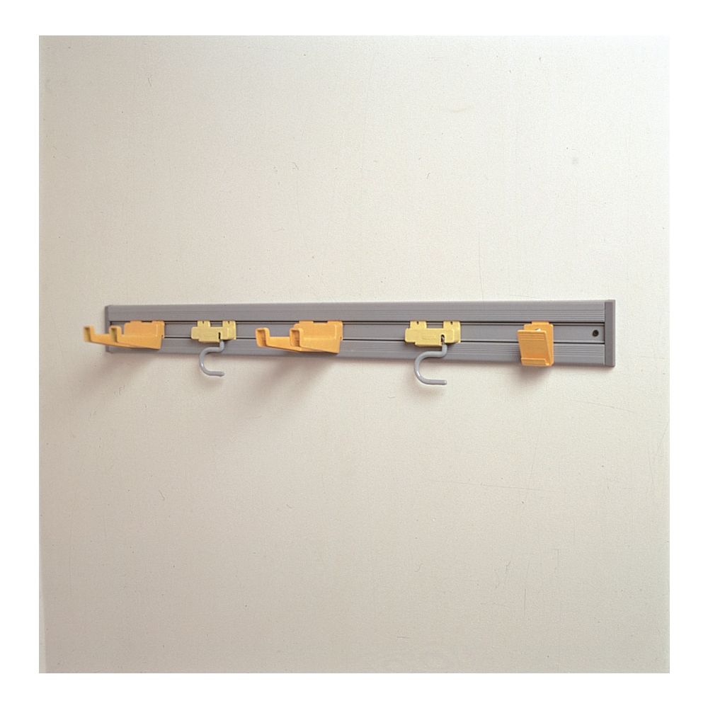 GuestSupply US | Rubbermaid® 34 Inch Closet Organizer Tool Holder Kit, Gray