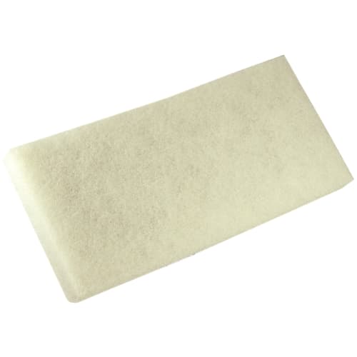 GuestSupply US | Ecolab Non-Abrasive Scrubbing Pad Refills, White