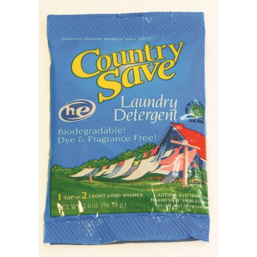 GuestSupply US | Country Save Powdered Laundry Detergent Packet 2oz