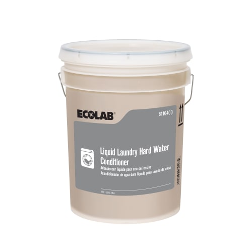 GuestSupply US | Ecolab® Liquid Laundry Hard Water Conditioner, 5 ...
