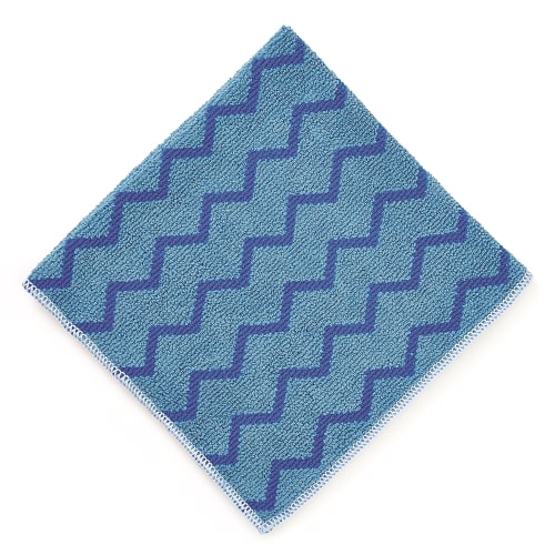 GuestSupply US | Rubbermaid Hygen Microfiber Cloth 16x16 Inch, Blue