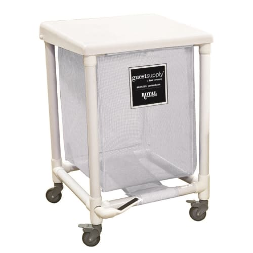 GuestSupply US | Royal Basket 24 Gallon PVC Hamper, Single With Foot ...