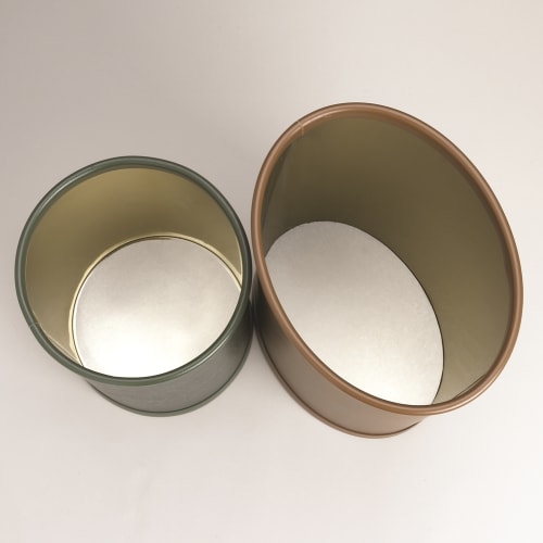 GuestSupply US | Paper Liner for 8 Quart Round Wastebasket, Brown