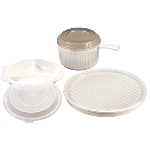 GuestSupply US | Nordic Ware® 5-Piece Microwave Cookware Set, White