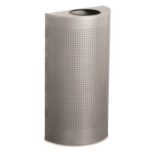 GuestSupply US | Rubbermaid 12 Gallon Half Round Waste Container ...