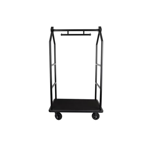 GuestSupply US | Bellmans Contemporary Cart, Powder Coat Black