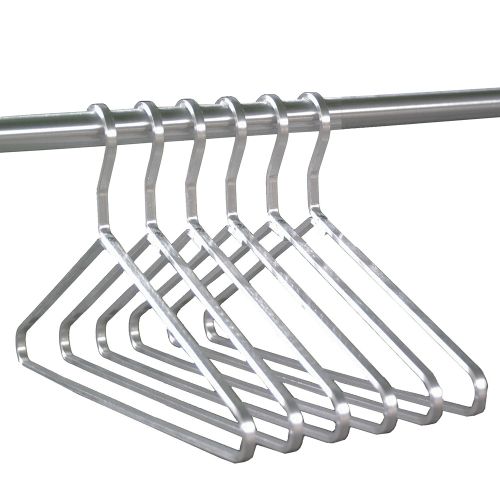 GuestSupply CA | Hanger, Open Loop, Satin Aluminum