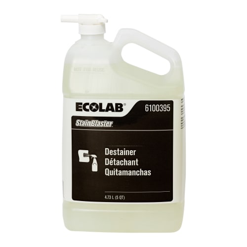 GuestSupply US | Ecolab® StainBlaster Destainer Laundry Pre-Spotter, 5 ...