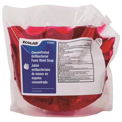 GuestSupply US | Ecolab® Concentrated Antibacterial Foam Hand Soap ...