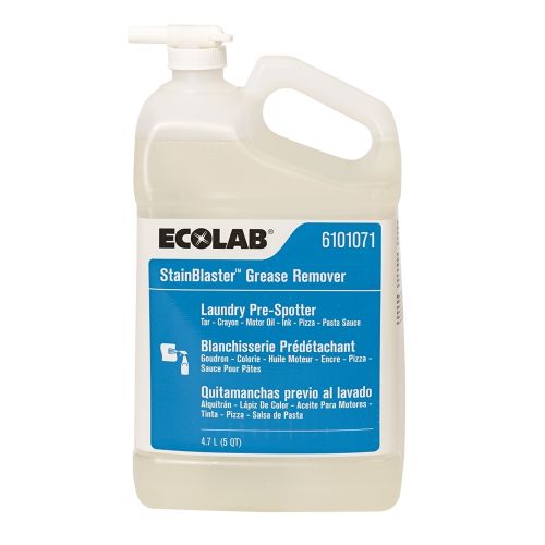 GuestSupply US | Ecolab® StainBlaster Grease Remover, 5 Quart, #6101071