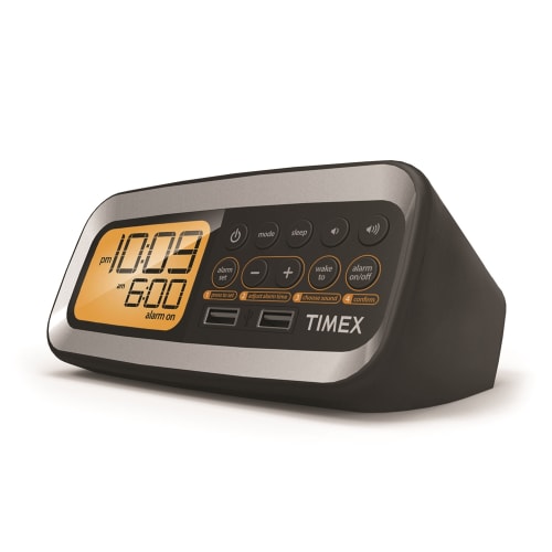 GuestSupply US | TIMEX T1305B Alarm Clock Radio with Preset Tuning and ...