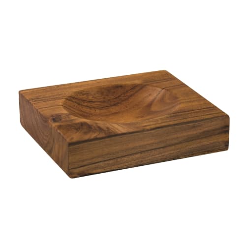 GuestSupply US | Ahala Wood Collection Soap Dish, Natural