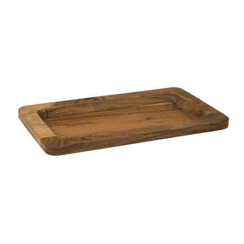 GuestSupply US | Ahala Wood Collection Amenity Tray, Natural