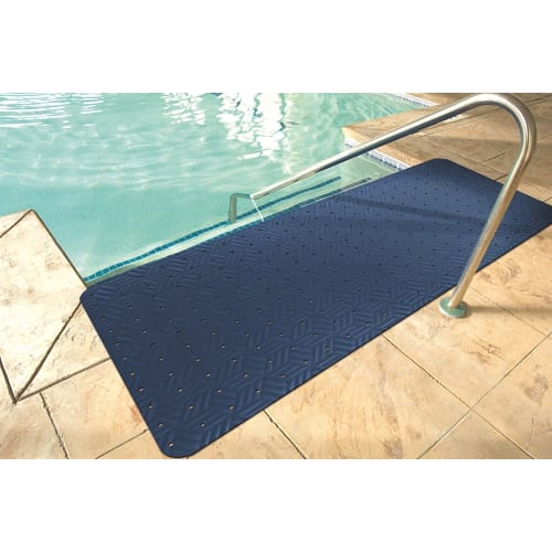 GuestSupply US | M+A Matting® Wet Step® 3x10 Wet Environment Mat, Blue