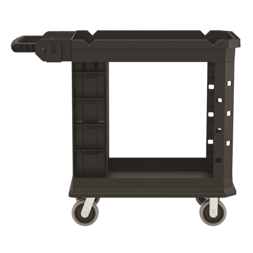 GuestSupply US | Suncast Commercial Heavy Duty Utility Cart, Small, Black