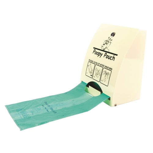 GuestSupply US | Poopy Pouch Express Dispenser, Beige