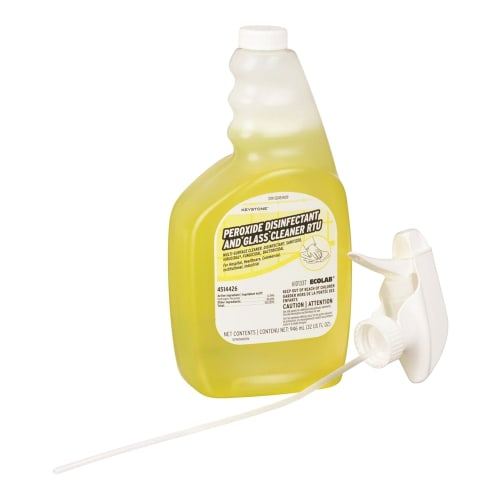 GuestSupply CA | Ecolab® Peroxide Disinfectant and Glass Cleaner, 946 ...