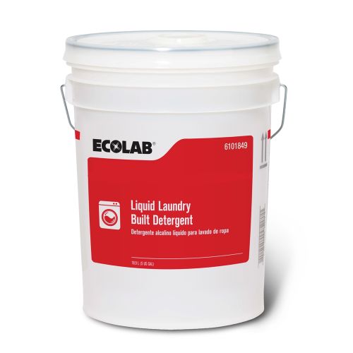 GuestSupply US | Ecolab® Liquid Laundry Built Detergent, 5 Gallon, #6101849