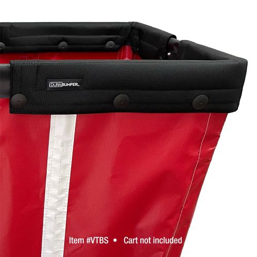 GuestSupply US | DuraBumper® Vinyl Basket Truck Bumper System, Black