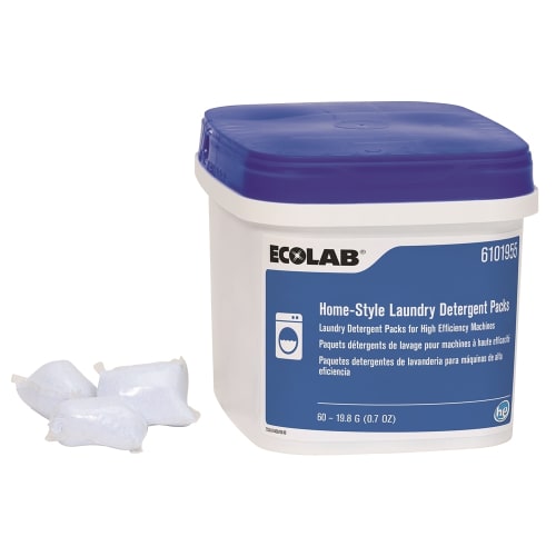 GuestSupply US | Ecolab® Home-Style Laundry Detergent Packs, 0.7oz ...