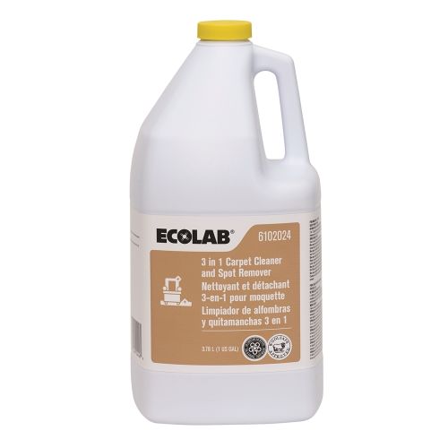 GuestSupply US | Ecolab® 3-in-1 Carpet Cleaner Spot Remover, 1 Gallon ...