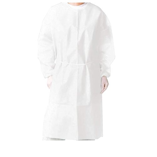 GuestSupply US | Disposable Isolation Gown, AAMI Level 1, 25gsm SBPP ...