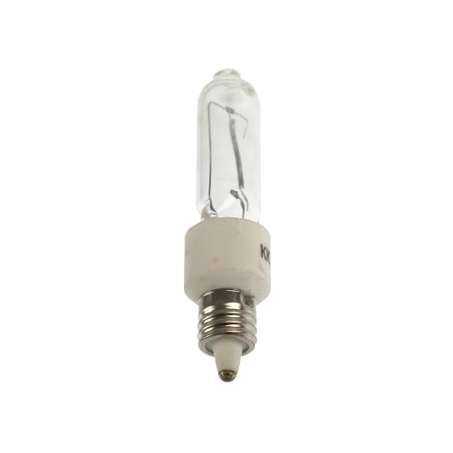 GuestSupply CA | 100W T4 JD Halogen Bulb, Clear, E11 Base, 130V