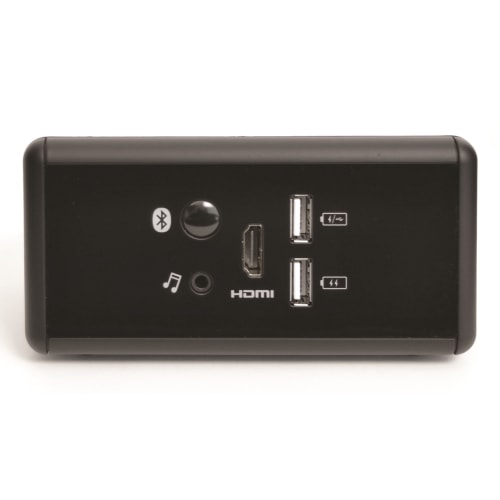 GuestSupply US | TeleAdapt MediaHub UHD Desktop, 2 USB Ports, HDMI ...