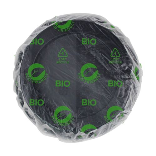 GuestSupply US | Eco-Friendly BIO-Wrapped Black Lid, Individually ...