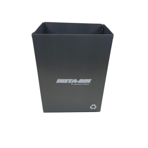 GuestSupply US | 13 Gallon Insta-Bin Multi-Use Waste/Recycle Bins, Gray