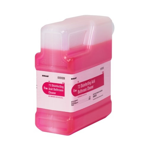 GuestSupply US | Ecolab® 73 Disinfecting Acid Bathroom Cleaner, 1.3 ...