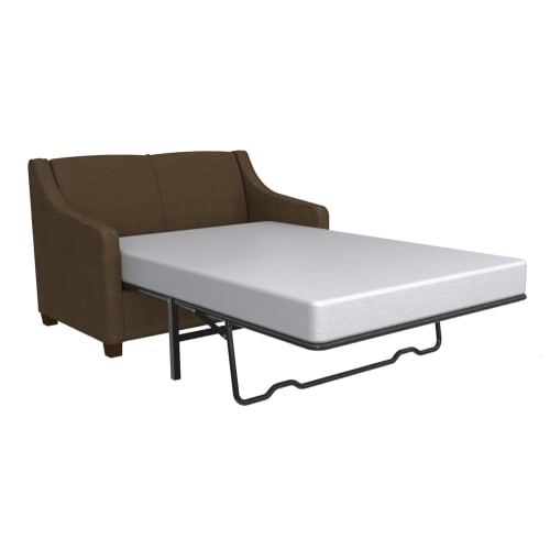 GuestSupply US | GSV Loveseat Sleeper, Brown