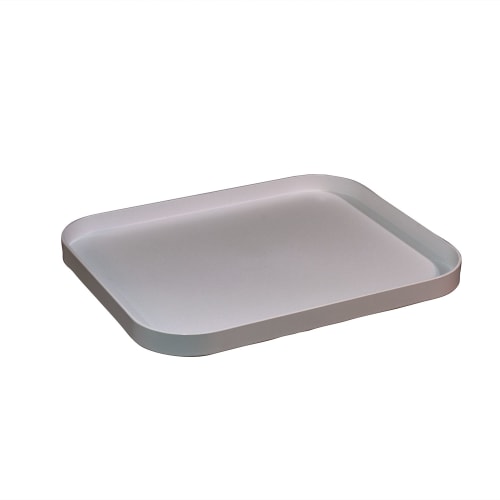 GuestSupply US | Contempo Collection Room Tray Rectangular, Gloss White