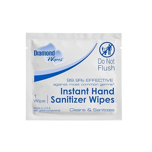 GuestSupply US | Diamond Wipes Individually Wrapped Instant Hand ...