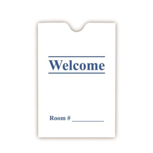 GuestSupply US | Welcome Key Card Holder