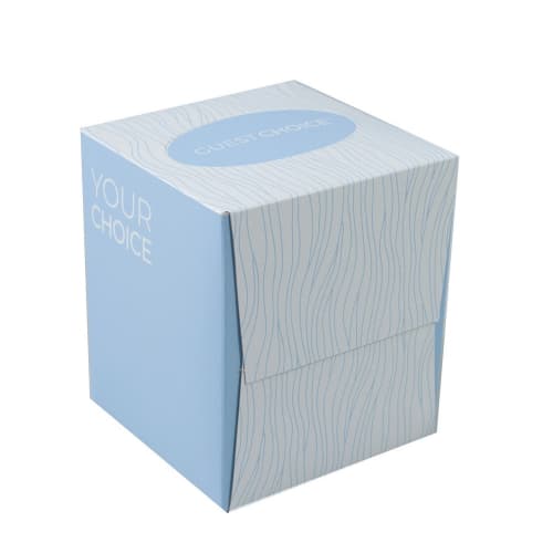 GuestSupply US | Guest Choice 2-Ply Facial Tissue, Cube Box, 85 Sheets ...