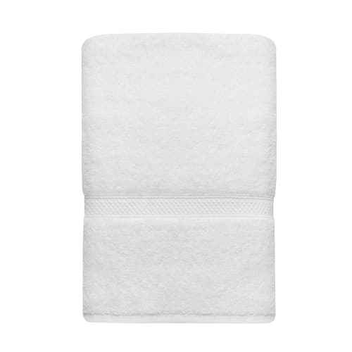 GuestSupply US | Magnificence® Bath Towel, Blended Dobby Border, Pima ...