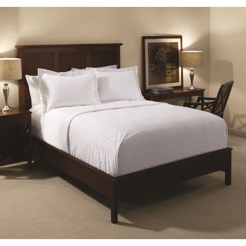 GuestSupply US | Beyond Textures Collection Poly Decorative Top Sheet ...