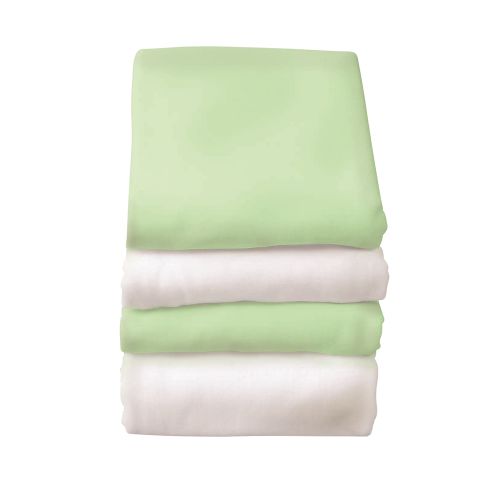 GuestSupply US | Crib Sheet, Envelope Style w' Zipper, 41x39, White ...