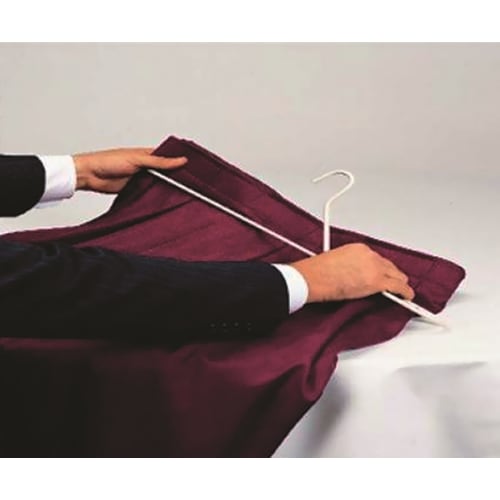 GuestSupply US | Snap-Drape® Skirtmate Hanger, White
