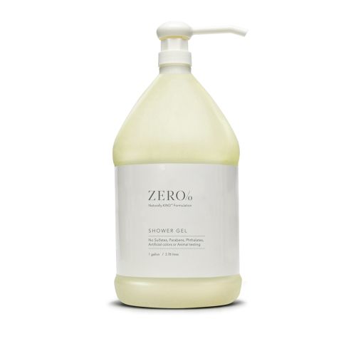 GuestSupply US | Zero% Shower Gel, 1 Gallon/3.78L
