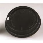 GuestSupply US | Ecotainer® Dome Sip Lid for 10-24 oz Cup, Black