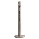 GuestSupply US | Rubbermaid Smokers Pole, Silver Metallic