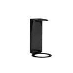 GuestSupply US | Premium Pump Locking Single Dispenser Bracket, Black Matte