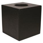 GuestSupply US | Metro Collection Boutique Tissue Box Cover, Black