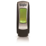 GuestSupply US | GOJO | GOJO® ADX-12 Dispenser, Brushed Chrome/Black
