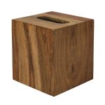 GuestSupply US | Ahala Wood Collection Boutique Tissue Box Cover, Natural