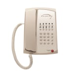 GuestSupply CA | Single-Line Telephone 31100MW10, Ash